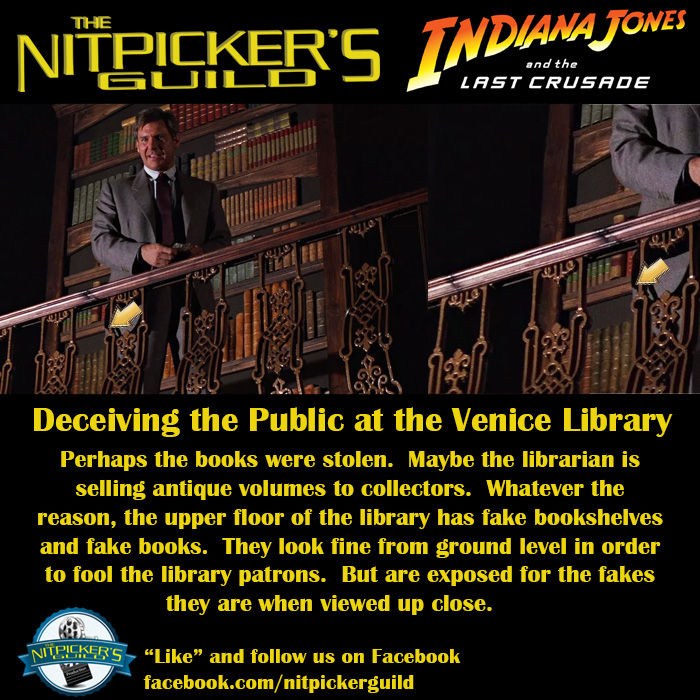 Nitpicking Indiana Jones and the Last Crusade – Deceiving the Public at ...