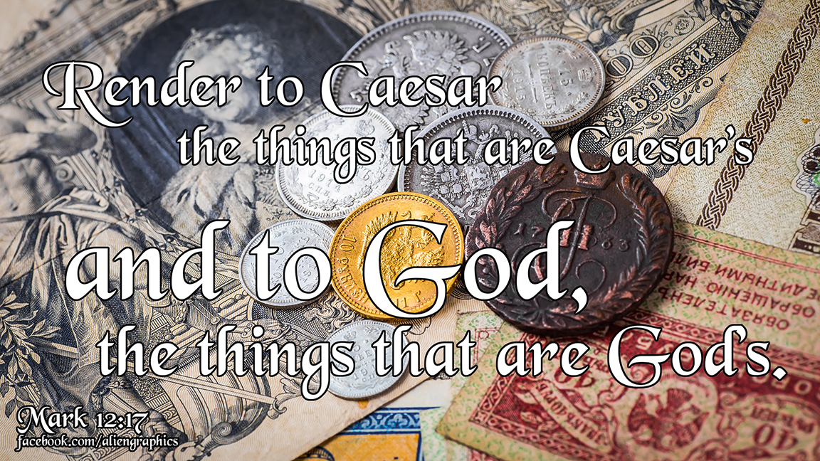 Visual Verse – Mark 12:17 – Vulcan Stev's Database