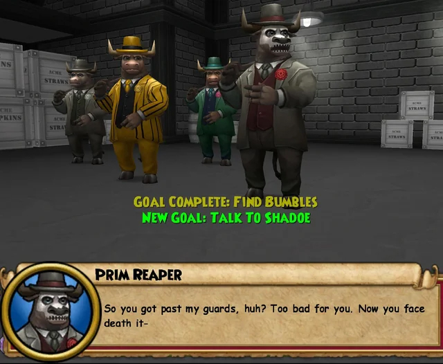 Wizard 101 Pop Culture – Lemuria – Prim Reaper – Vulcan Stev's Database